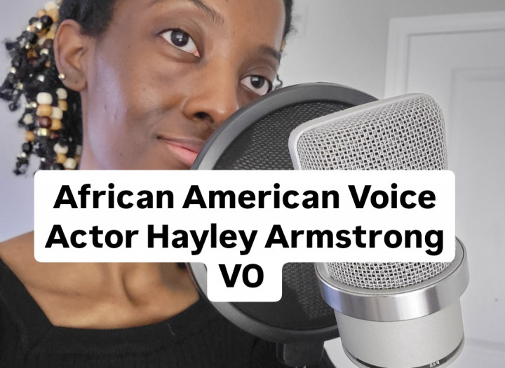 African American Voice Actor Hayley Armstrong VO for $900 ...